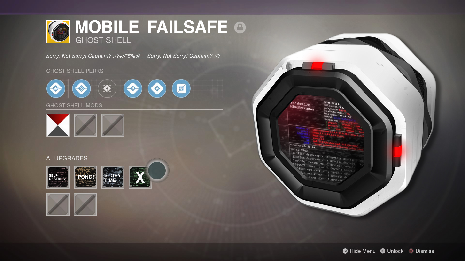 Concept "Exotic Social Ghost" // Fully rendered in 3D with screens ...